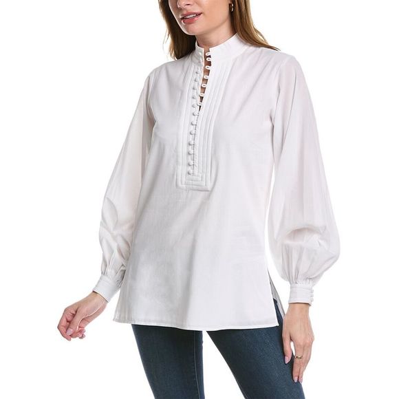 Trina Turk | Tops | Trina Turk Bianca Blouse | Poshmark